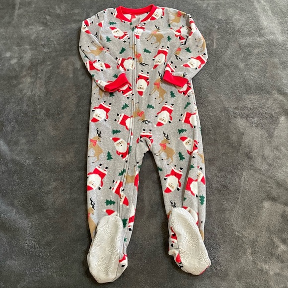 Carter's | Pajamas | Carters Pajamas Holiday Santa Sleeper | Poshmark